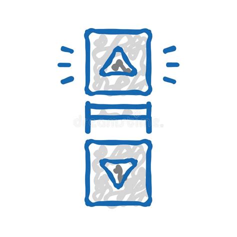 Click Scroll Icon Doodle Illustration Stock Illustration Illustration Of Sketch Cursor 378957800
