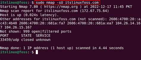 How To Use Nmap To Scan All Ports Its Linux Foss