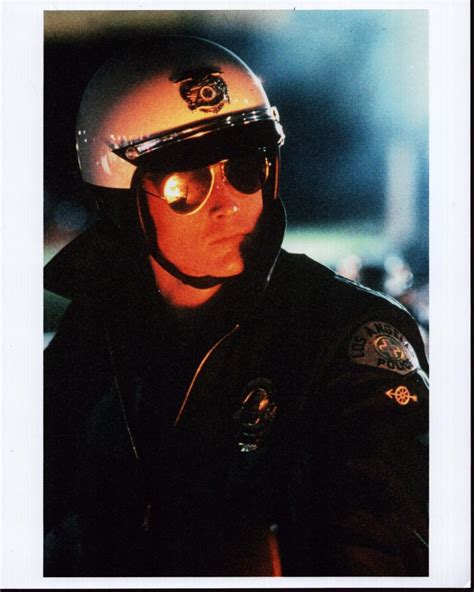 Robert Patrick In Police Uniform And Helmet Terminator 2 Judgment Day Photo Print Item