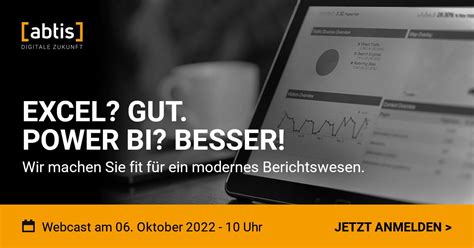 Abtis Webcast Excel Gut Power Bi Besser Abtis Gmbh