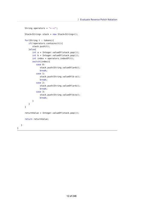 leetcode solutions in java pdf