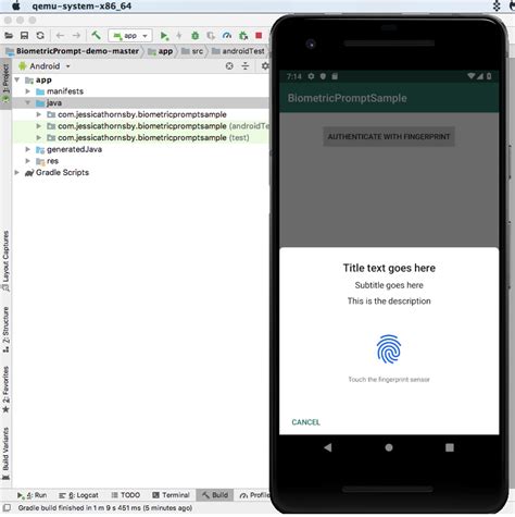 Add Fingerprint Authentication To Your App Using Biometricprompt