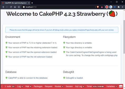 db connection with xampp need help cake software foundation inc