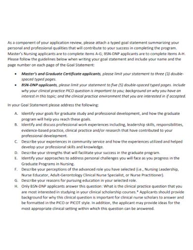 10 Nurse Practitioner Statement Examples To Download