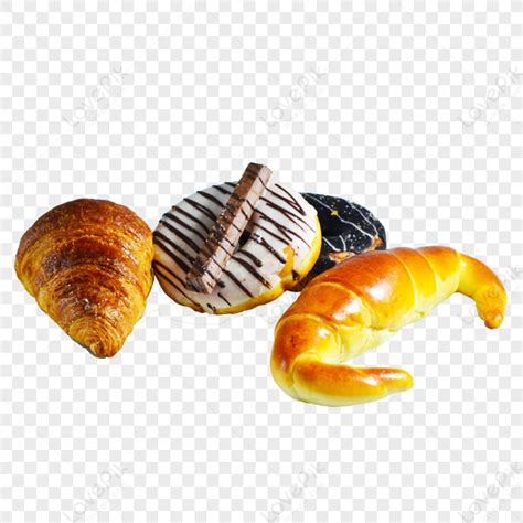 바삭하고 맛있는 크루아상크로와상계란막대기 Png 일러스트 무료 다운로드 Lovepik