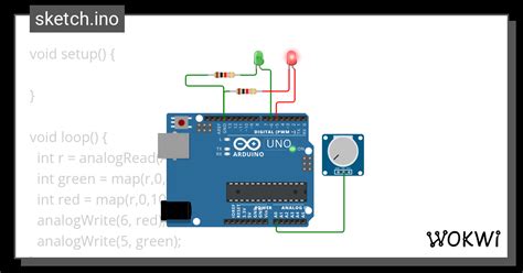 Pwm예제1 Wokwi Esp32 Stm32 Arduino Simulator