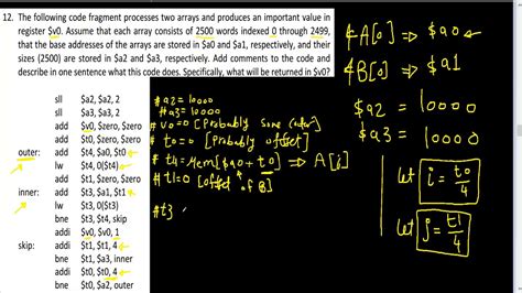 Assignment 2 Pb 12 Nested Loops In Assembly Decompile Youtube