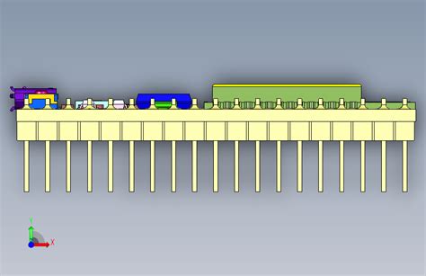 Esp32无线双核低功耗wroom控制板step 模型图纸下载 懒石网