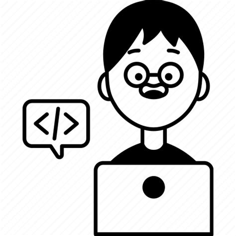 Programmer Computer Algorithm Software Coding Icon Download On