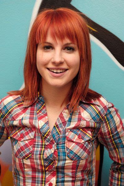 Hayley Williams Hair Inspiration Hayley Williams Orange Brown Hair Paramore Hayley Williams