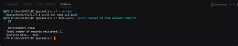 The Force Data Soql Query Command Has Been Deprecated · Issue 4766