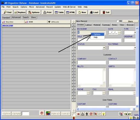 how to modify database fields and automatically generate unique numbers