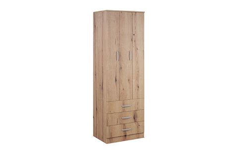Гардероб с врата хармоника Fortuna Soft Fb75 дъб артизан • Гардероби • Мебели Монема