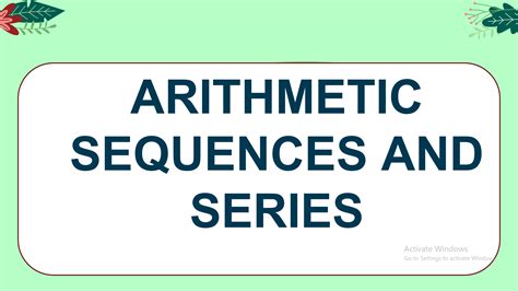 Sequences And Series Flashcards For Year 8 Quizizz