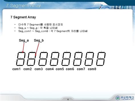 7 segment array 7 segment sega segg segcom