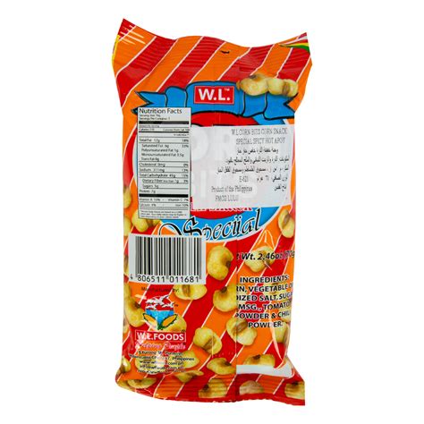 Wl Foods Corn Bits Special Spicy Apoy Corn Snack 70 G Online At Best