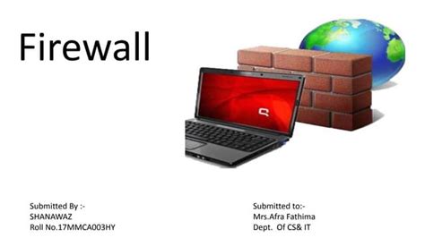 Firewall Ppt
