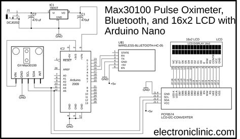 Bluetooth Pulse Oximeter Using Max And Arduino Nano SpO And BPM