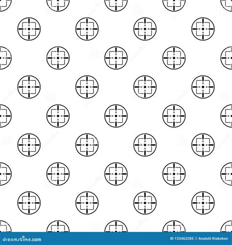 Target Pattern Seamless Vector Stock Vector Illustration Of Background Hair