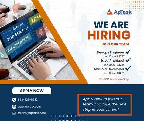 Aptask On Linkedin Hiring Devopsengineer Javaarchitect