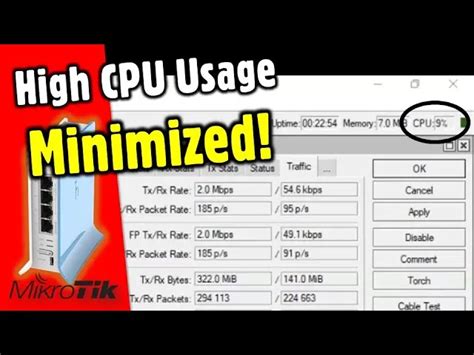 Cómo Reducir Consumo De Cpu En Mikrotik Servernet