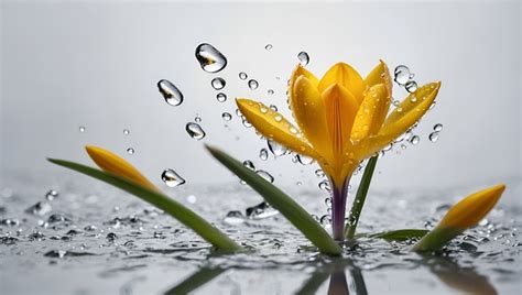 Download Ai Generated Yellow Crocus Royalty Free Stock Illustration Image Pixabay