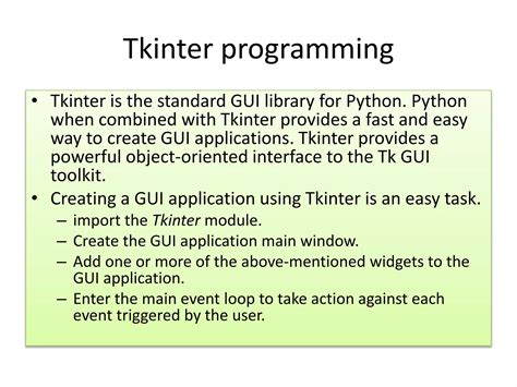 Gui Programming Pptx Home Entertainment Systems Consumer Electronics