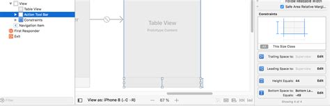 Ios Bottom Layout Guide Prevents Interaction With The Uitoolbar Which Is Exchanged With The