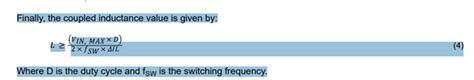 Lm51551 Q1 Question About Choosing Inductor Power Management Forum Power Management Ti