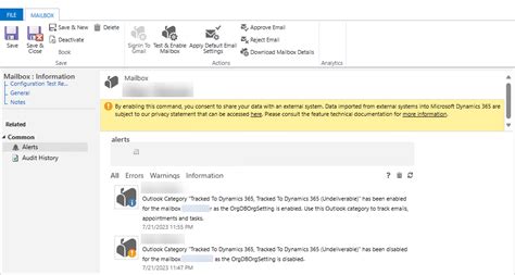 Fix Mailbox Errors In Dynamics 365 Copilot For Sales Microsoft Learn