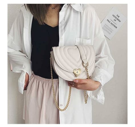 단골집 Nn9901946 Accesory 2019 Ss 유니크 하트 포인트 여성 체인 숄더 백