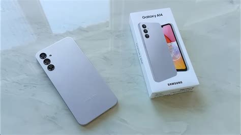 Samsung Galaxy A14 Unboxing Silver Color Asmr Youtube