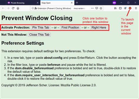 Prevent Closing Window V10 Best Extensions For Firefox