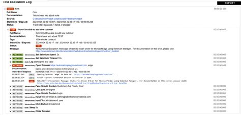 Nosuchdriverexception Message Unable To Obtain Driver For Microsoftedge Using Selenium Manager