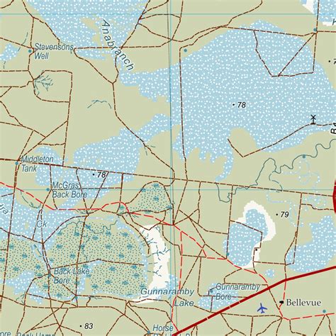 Booligal I5505 Map By Geoscience Australia Avenza Maps