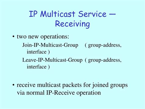 ppt multicast routing powerpoint presentation free download id 3368938