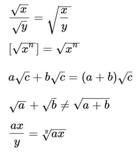 Exponents Formula