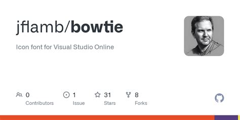 GitHub Jflamb Bowtie Icon Font For Visual Studio Online
