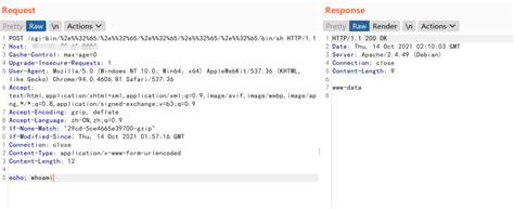 Apache HTTPd RCE漏洞复现 cve 2021 41773 GGBOND 博客园