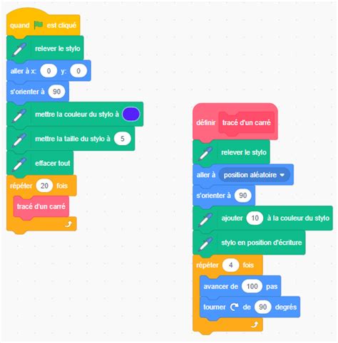 Exercices corrigés SCRATCH Complex systems and AI