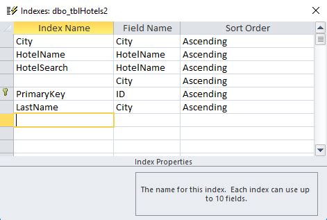 Sql How To Force An Access Query To Use A Binary Search Stack Overflow