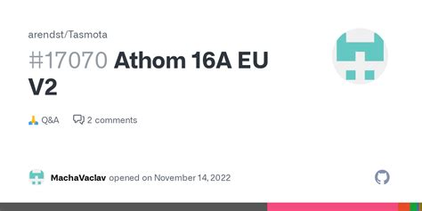 Athom 16a Eu V2 · Arendst Tasmota · Discussion 17070 · Github