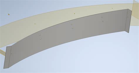 Projected Holes On Curved Surface Autodesk Community