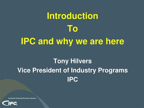 PPT IPC Workshop PowerPoint Presentation Free Download ID