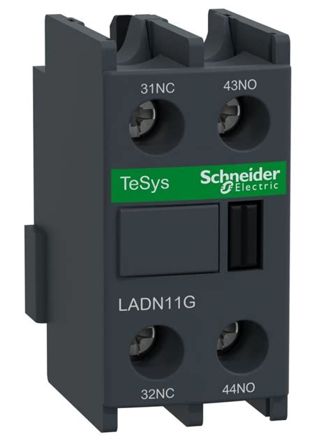 Ladn11g Schneider Electric Schneider Electric Auxiliary Contact Block 2 Contact 1nc 1no