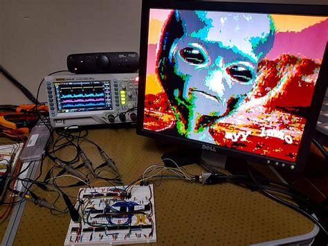 Building A Vga Controller Using Just Simple Logic Ics And Eeprom By Building A Vga Controller Using Just Simple Logic Ics And Eeprom By