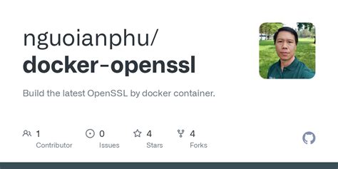 github nguoianphu docker openssl build the latest openssl by docker
