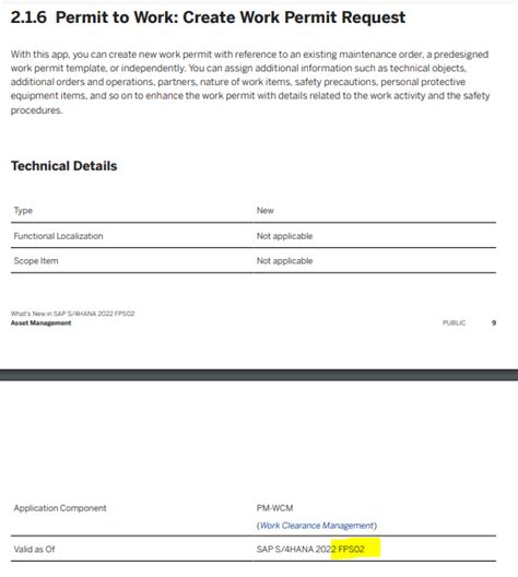 Permit To Work Missing Customization Node In Work Sap Community