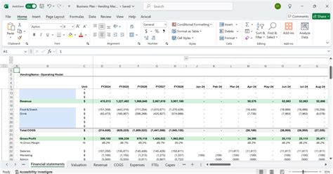 Excel Financial Models Sheetsmarket