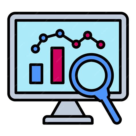 Premium Vector Analytics Flat Illustration